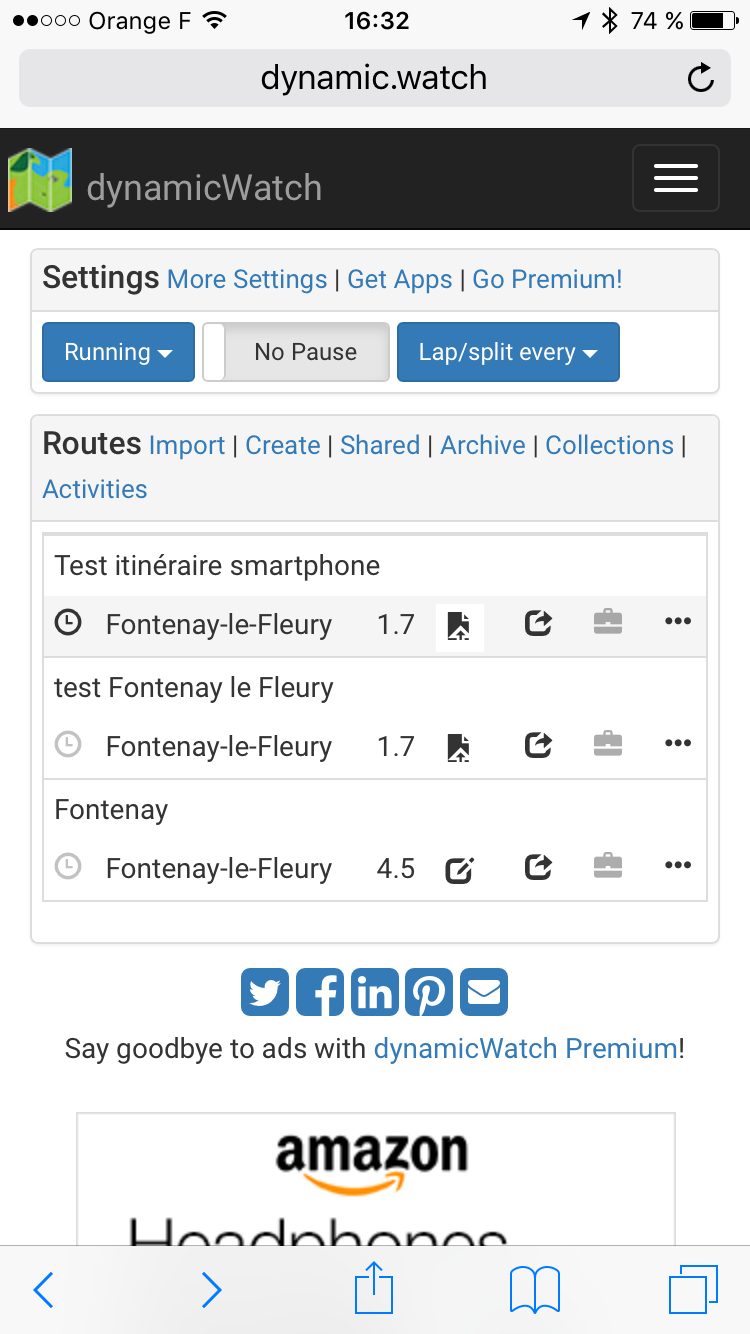 Itinéraire dwMap | Montre cardio GPS : tests, avis, comparaisons, news ...