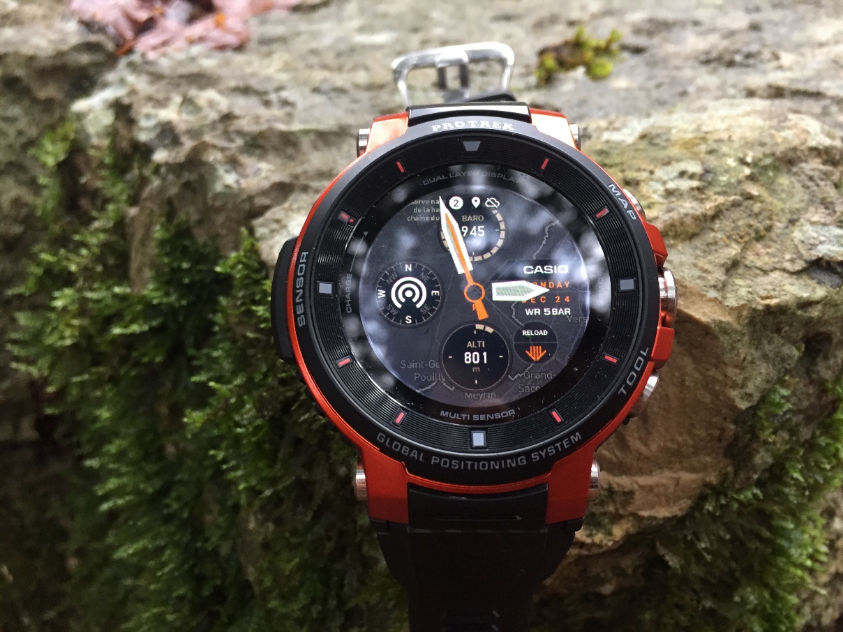 Test Casio ProTrek Smart WSD-F30 : montre connectée outdoor | Montre ...